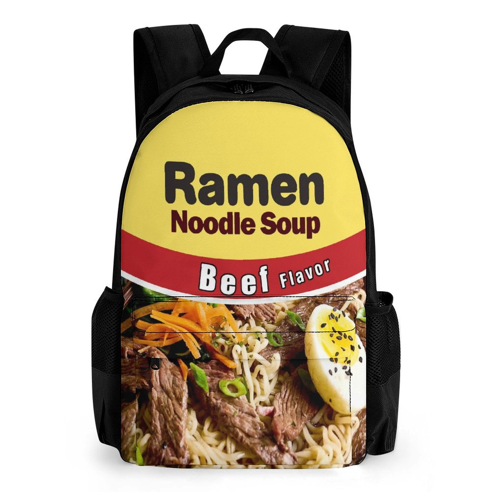 16.1In Ramen Noodle Chicken Backpack Computer Bag Hiking Bookpack ...