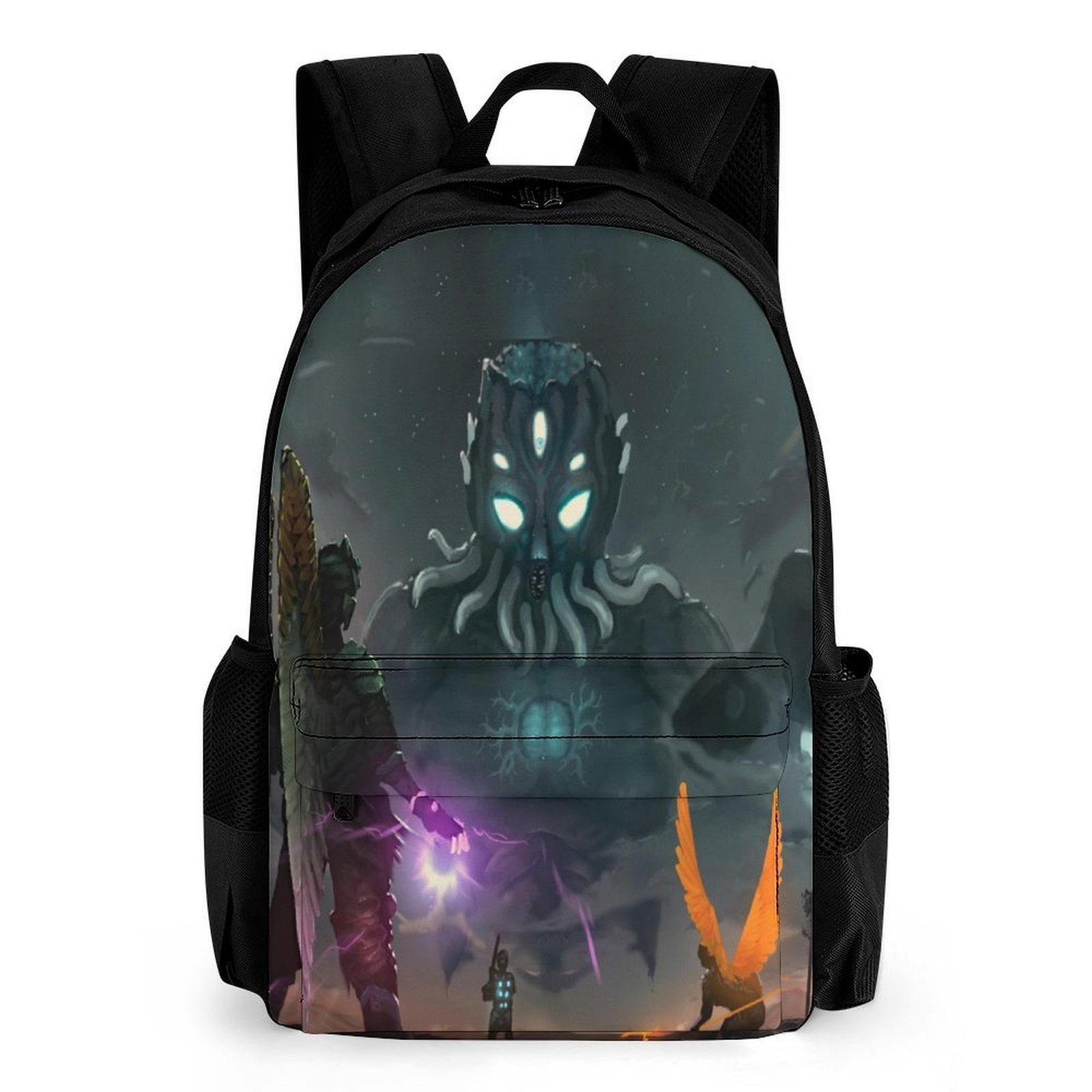 16.1In Terra-Ria0 Game Backpack with Front Pocket Cartoon Backpack ...