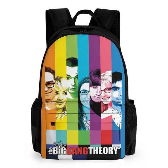 16.1in Big Small B-ang The-0r Backpack with Pocket Cartoon Backpack ...