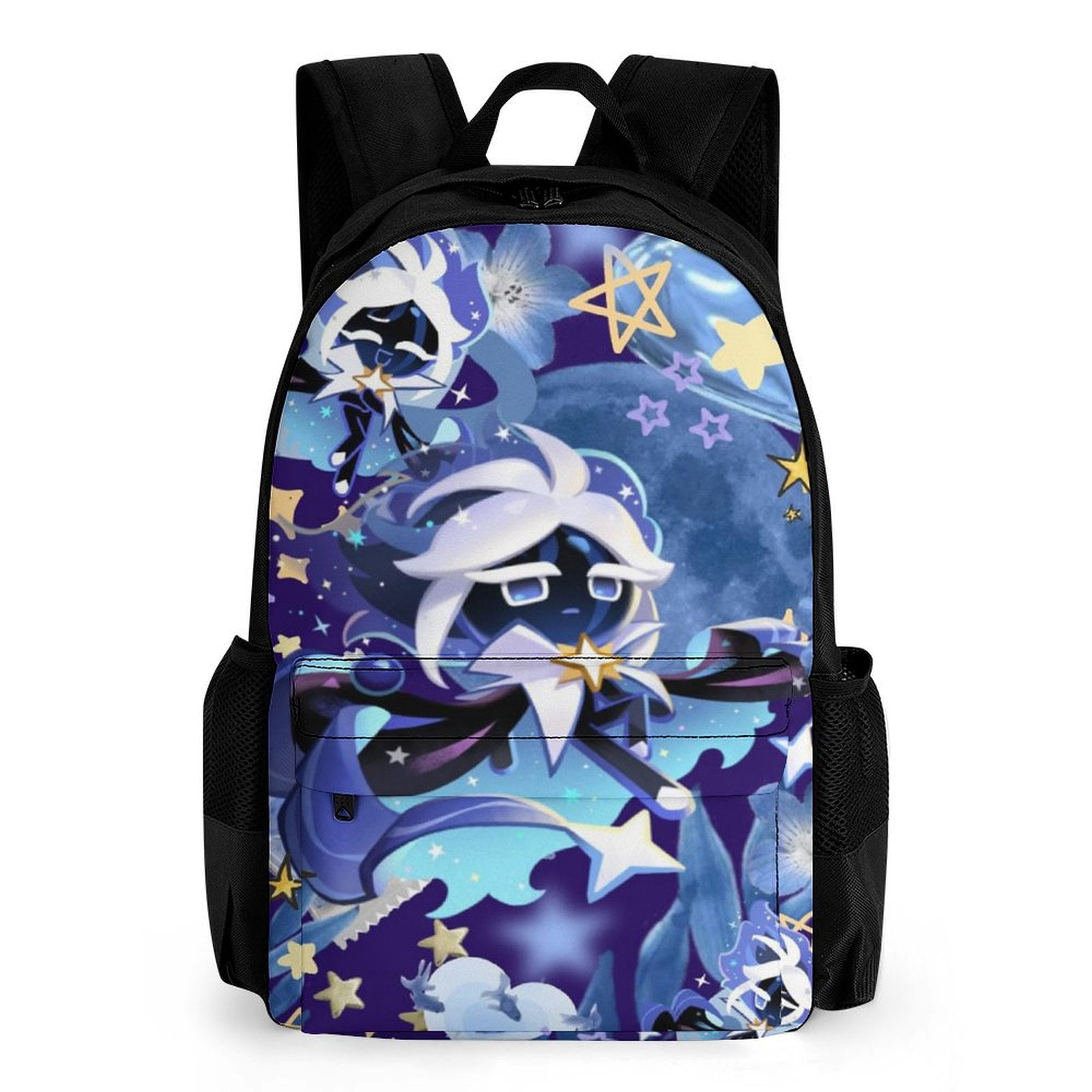 16.1in Cookie Run Kingdom Backpack with Pocket Cartoon Backpack Travel ...