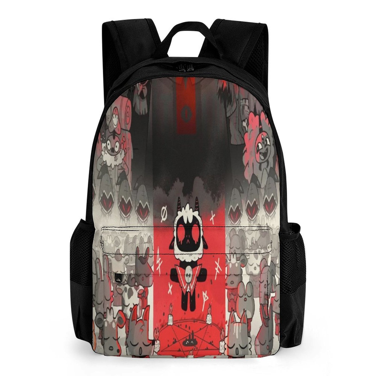 16.1in Cult of The Lamb Backpack with Pocket Cartoon Backpack Travel ...