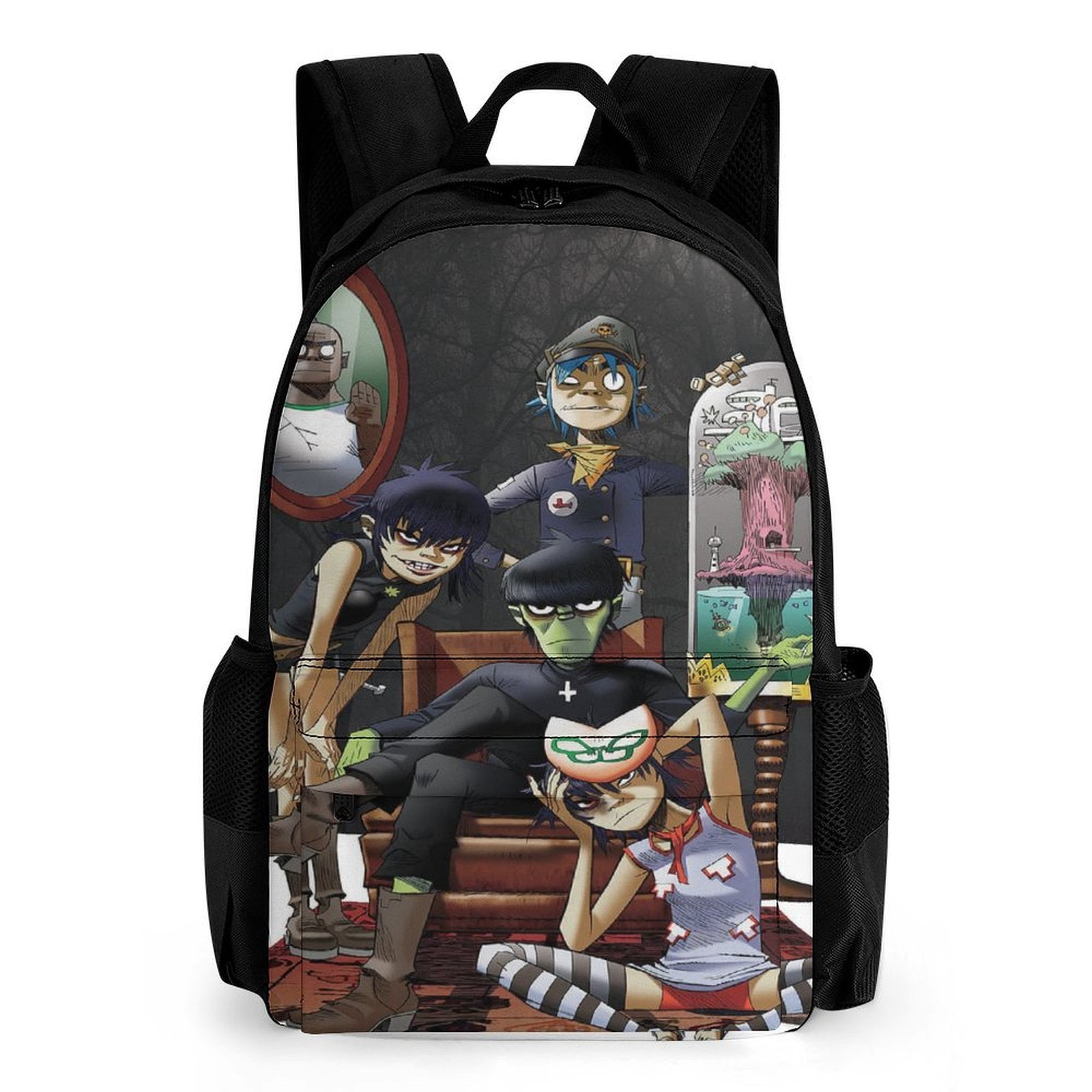 16.1in Gorill-,A2 Backpack with Pocket Cartoon Backpack Travel Laptop ...