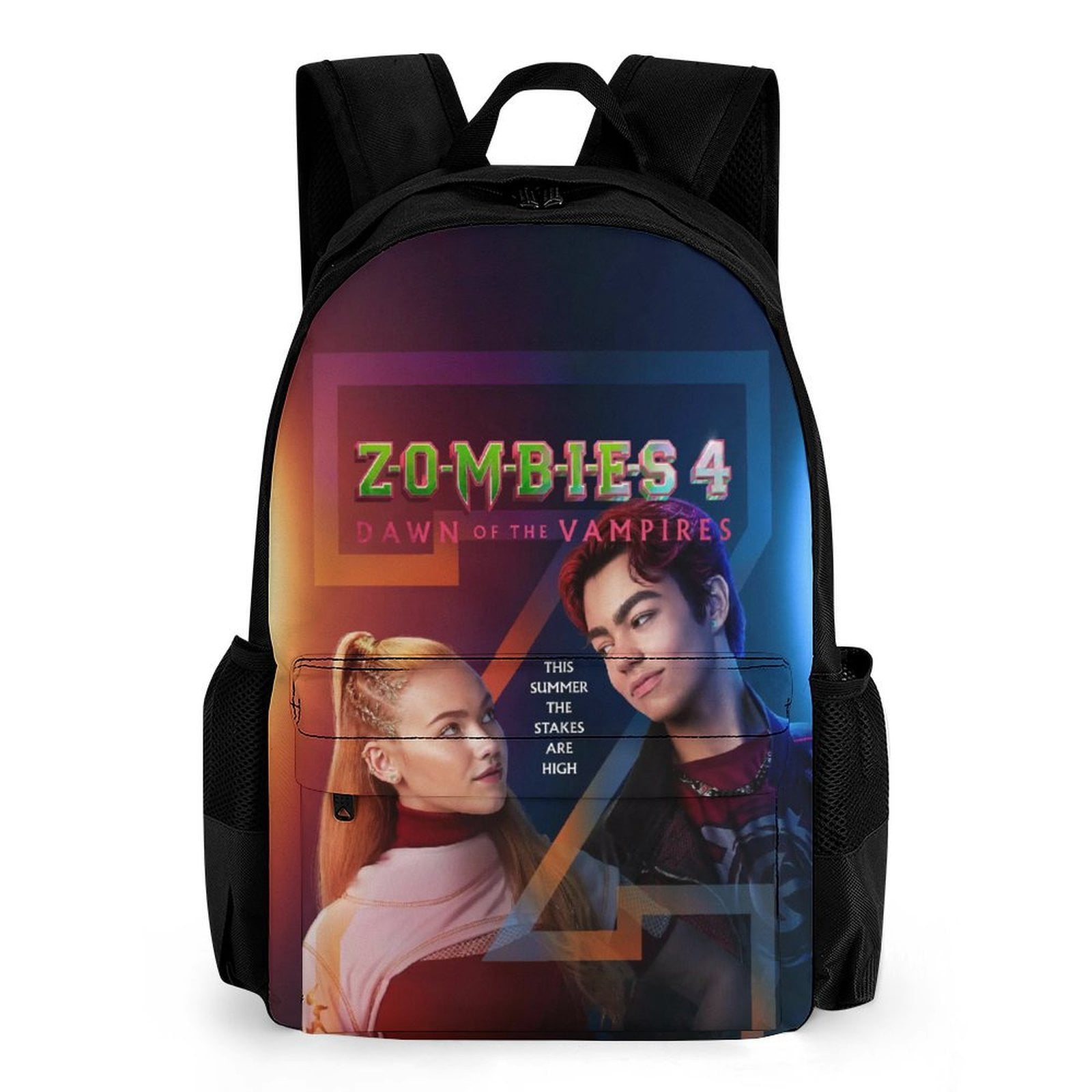 16.1in Zombio Character Backpack with Pocket Cartoon Backpack Travel ...