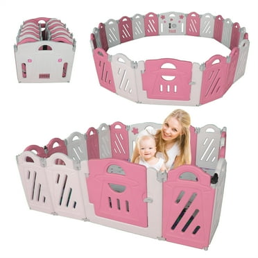 Kidzone Baby Playpen, 8-Panel Safety Gate, Child Activity Center, ASTM ...