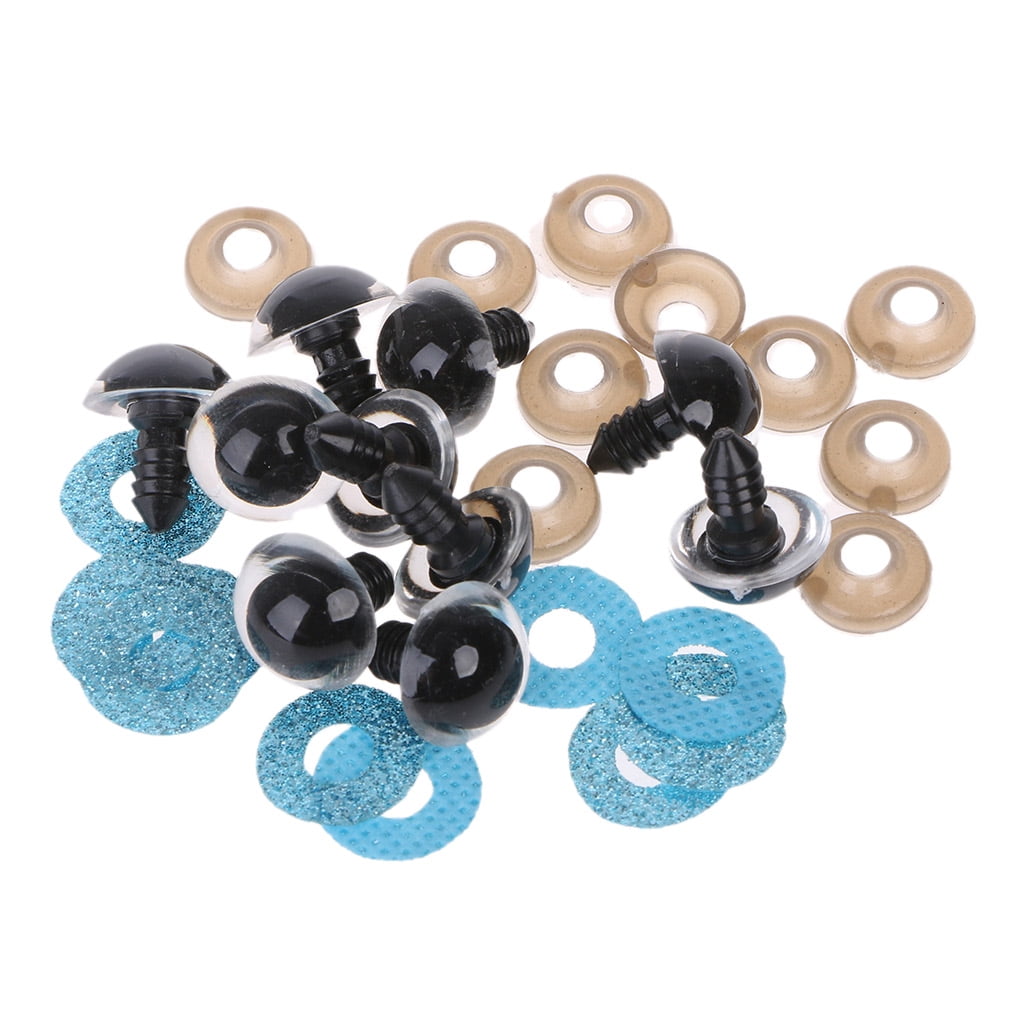 16 20 24mm 10pcs Shinning Plastic Doll Eyes Craft Eyes DIY For Plush ...