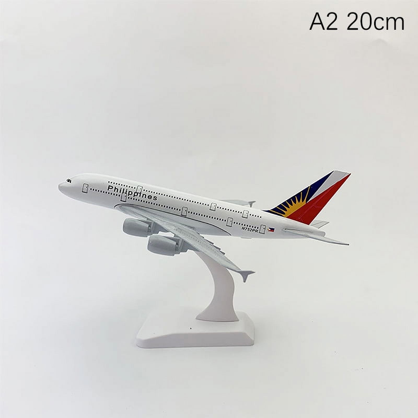 16/20cm 1:400 A380 Philippine Airlines Plane Model Simulation Aircraft ...