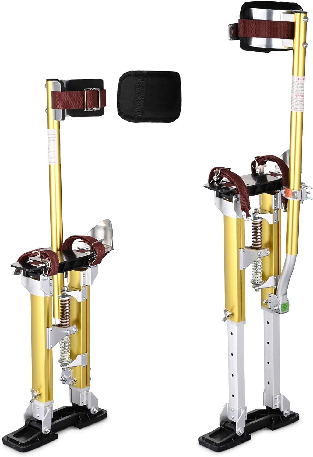 16"-24" Drywall Stilts Adjustable Aluminum Painting Tool Sheetrock Lift ...