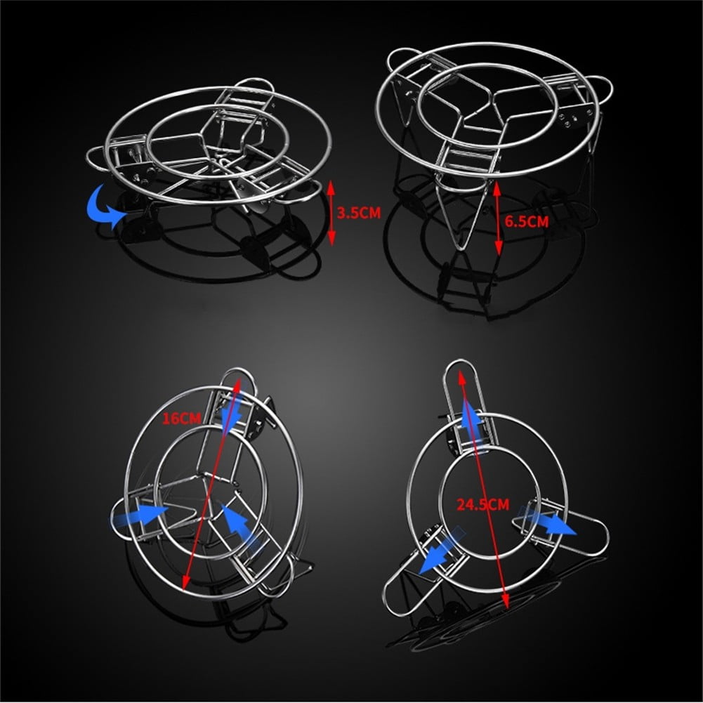 16-24Cm Adjustable Heavy Duty Stainless Steel Steamer Rack for Pot ...