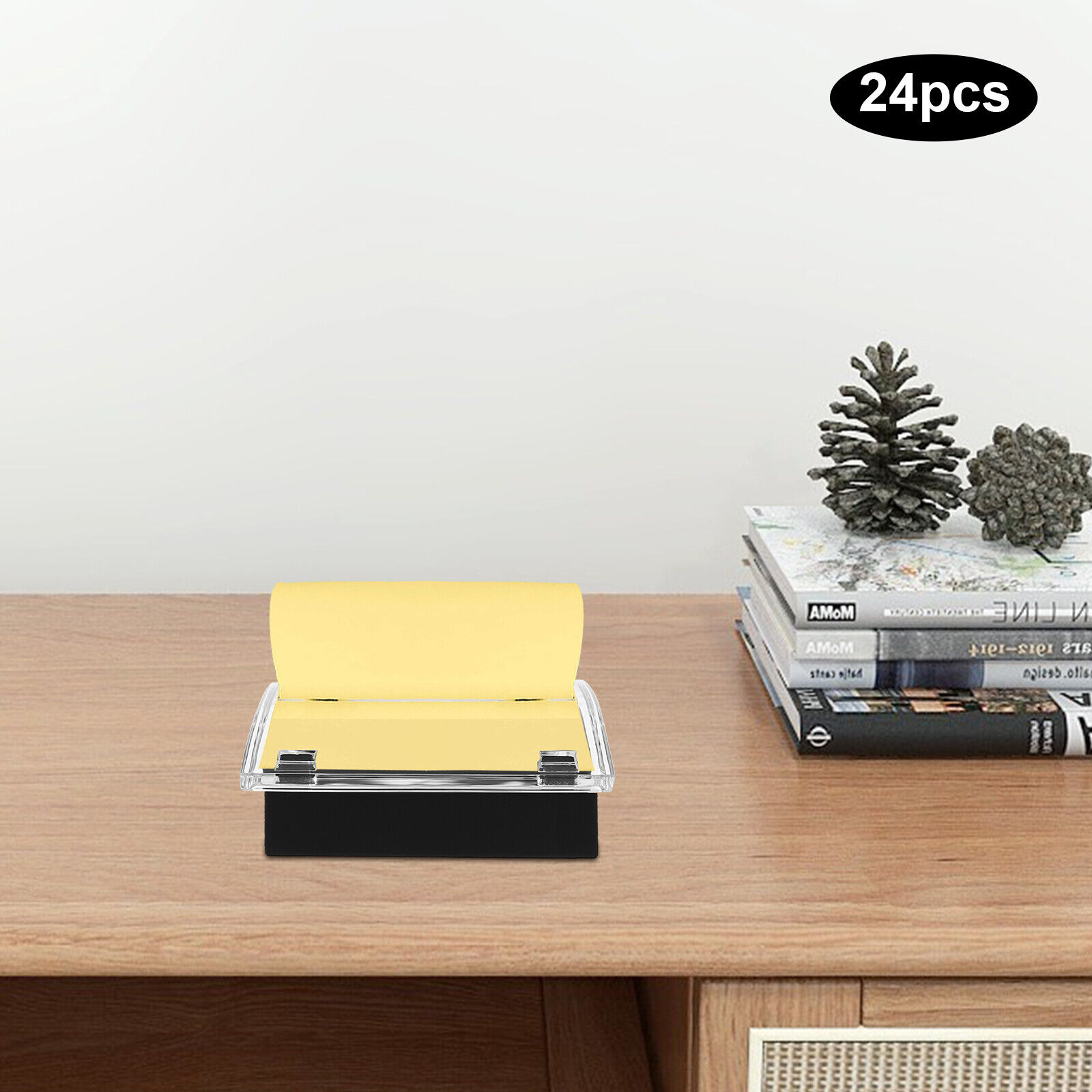 16/24Pcs Sticky Note Holders Pop up Sticky Note Dispenser Square ...