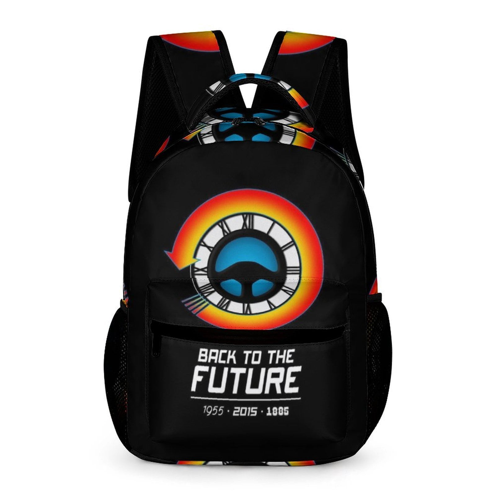16.2In Back T0 Movie Future Backpack with Front Pocket Cartoon ...