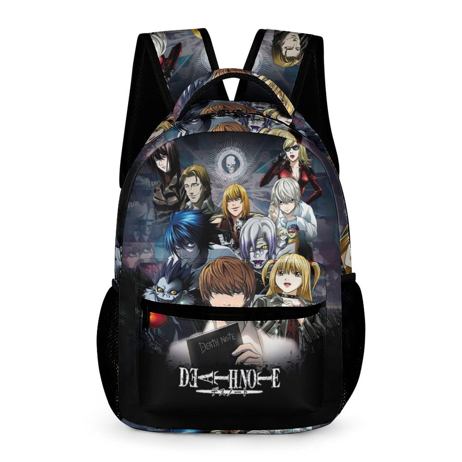 16.2In Death N0-te Backpack with Front Pocket Travel Backpack ...