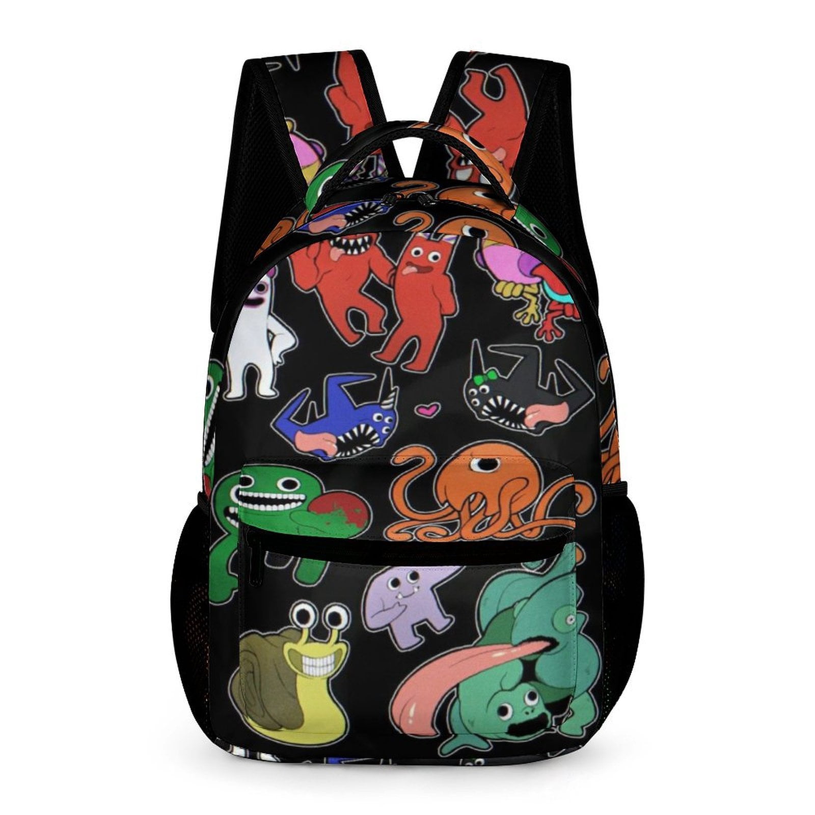 16.2In Garden Monster Animal Banban Backpack with Front Pocket Travel ...