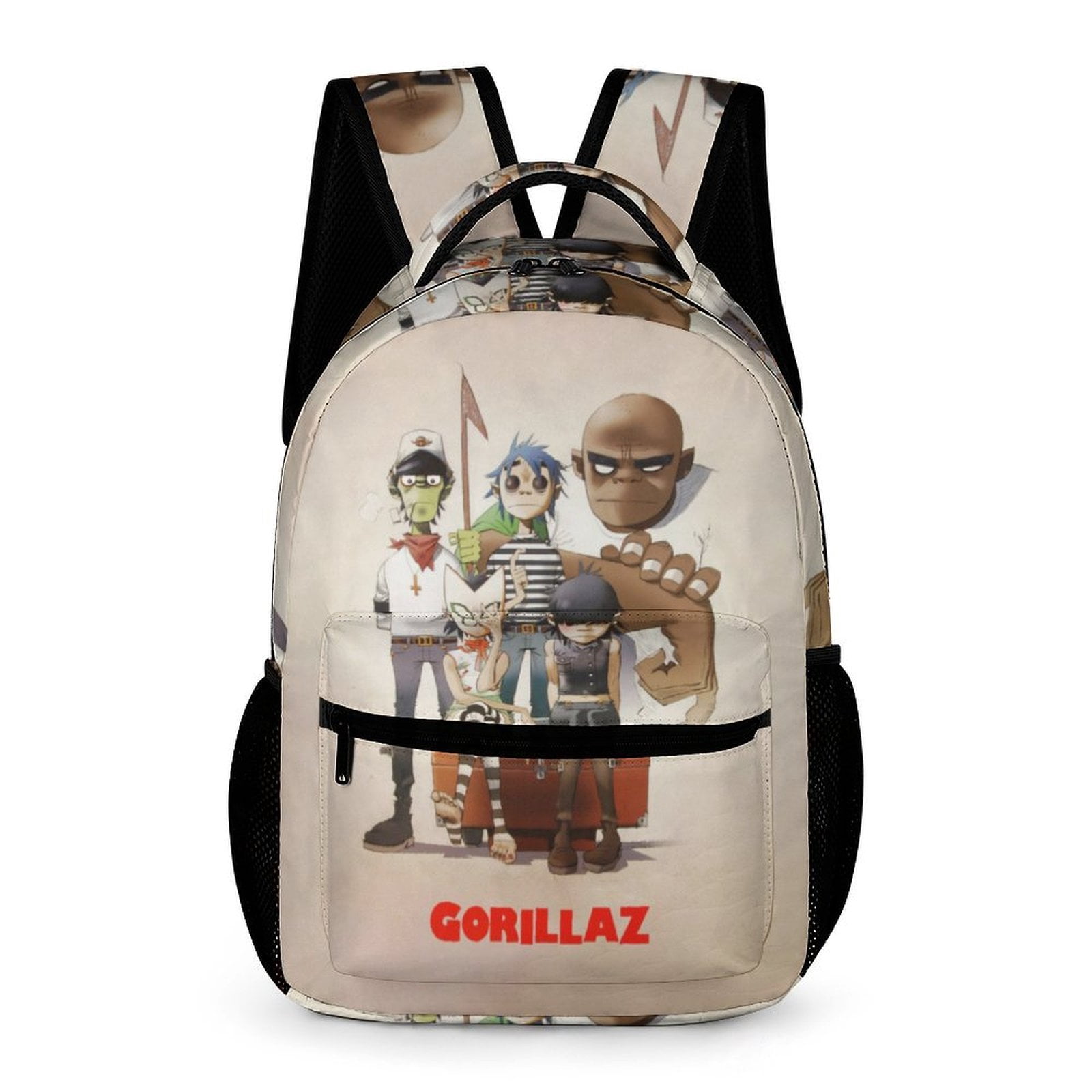 16.2In Gorill-,A2 Backpack with Front Pocket Cartoon Backpacks Travel ...