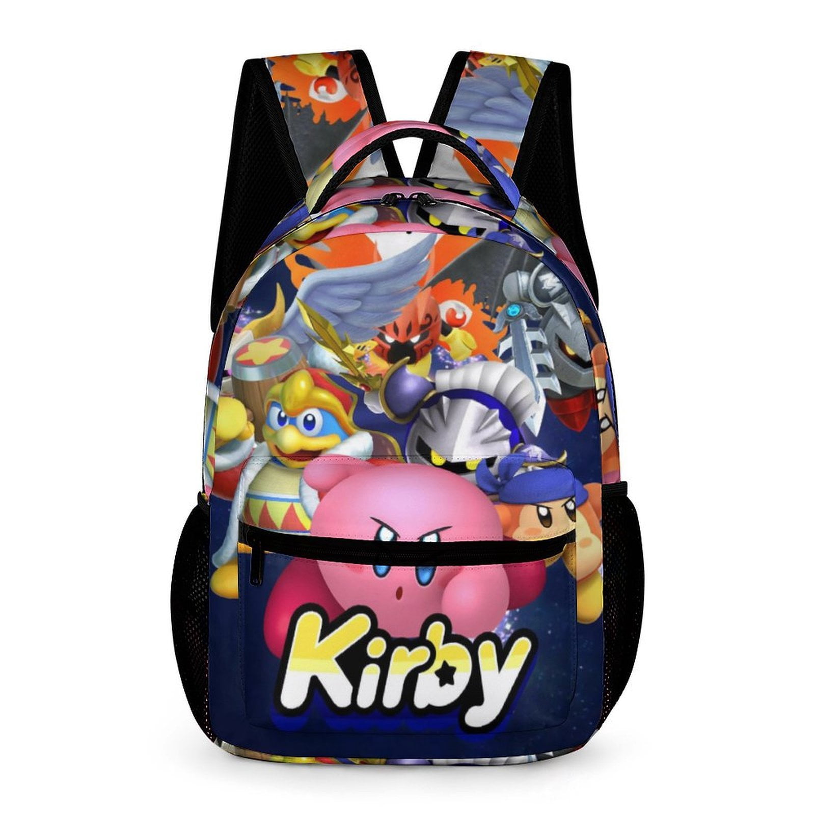 16.2In Kir-,by0 Backpack with Front Pocket Cartoon Backpacks Travel ...