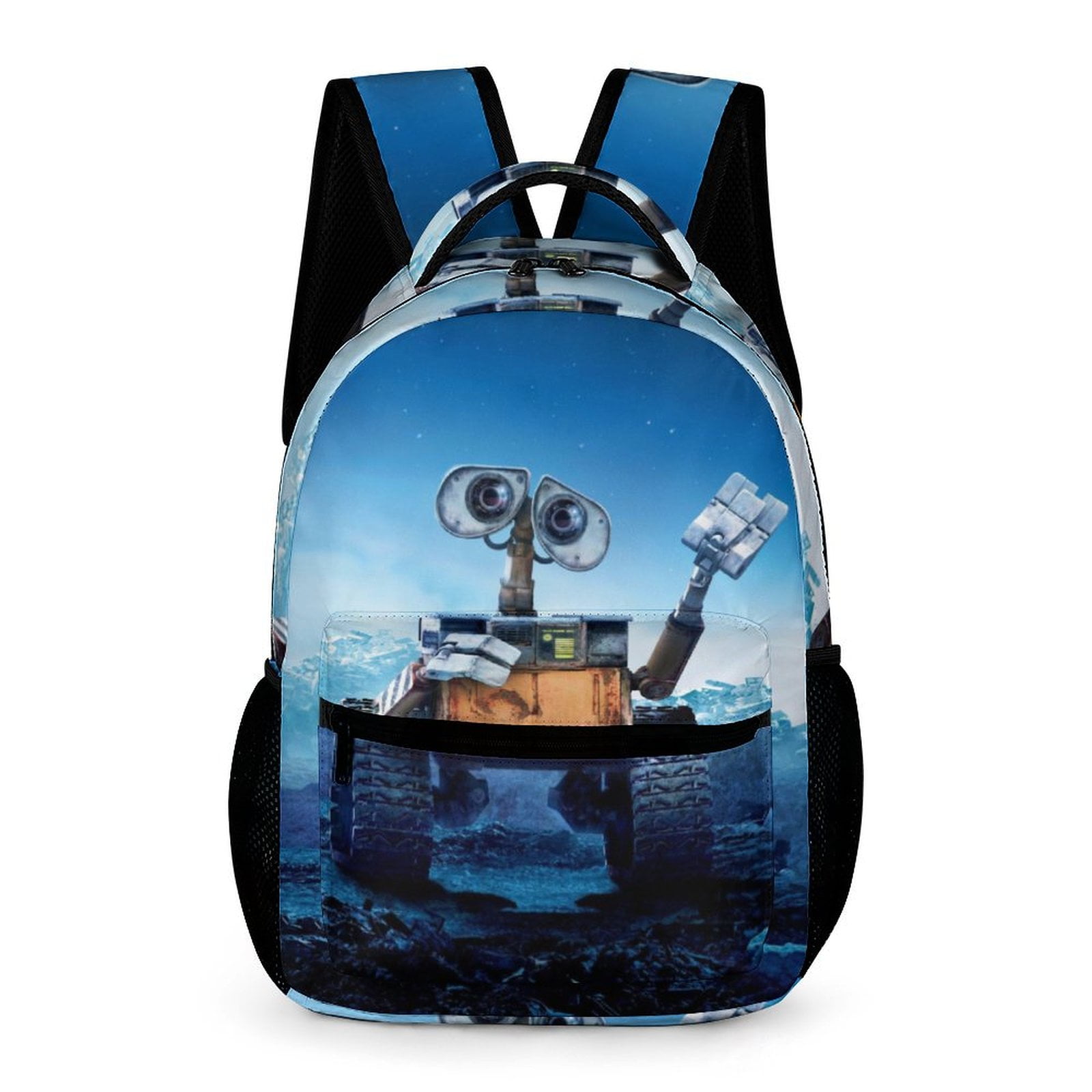 16.2In Wall-,E Backpack Front Pocket Cute Backpack Lightweight Bookbag ...