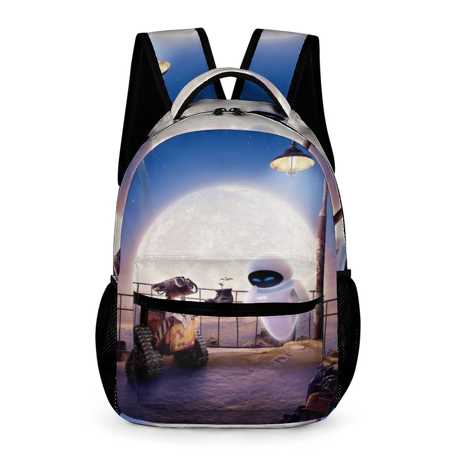 16.2In Wall-,E Backpack Front Pocket Cute Backpack Lightweight Bookbag ...