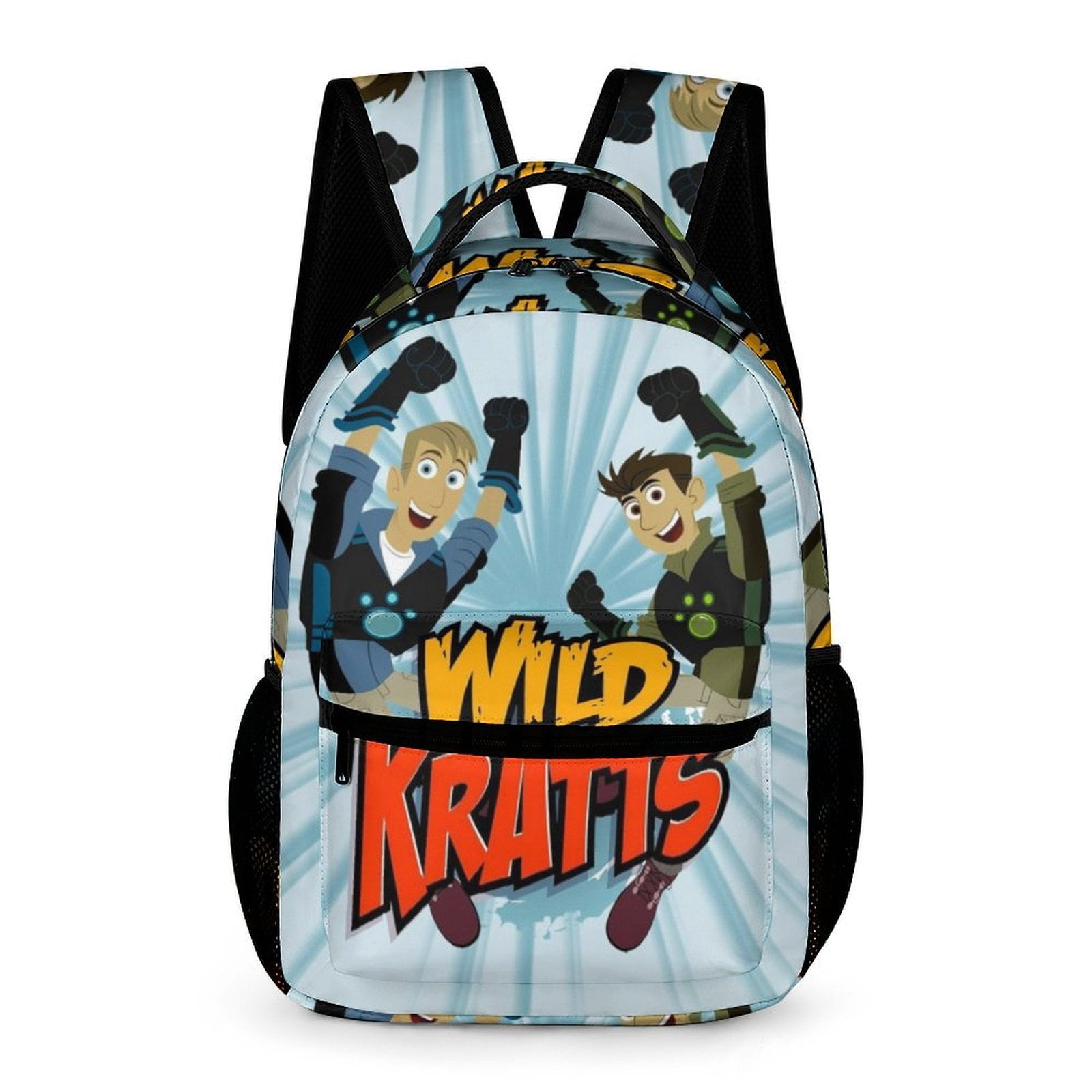 16.2In Wild Animal Kra-,tt2 Backpack with Front Pocket Cartoon ...