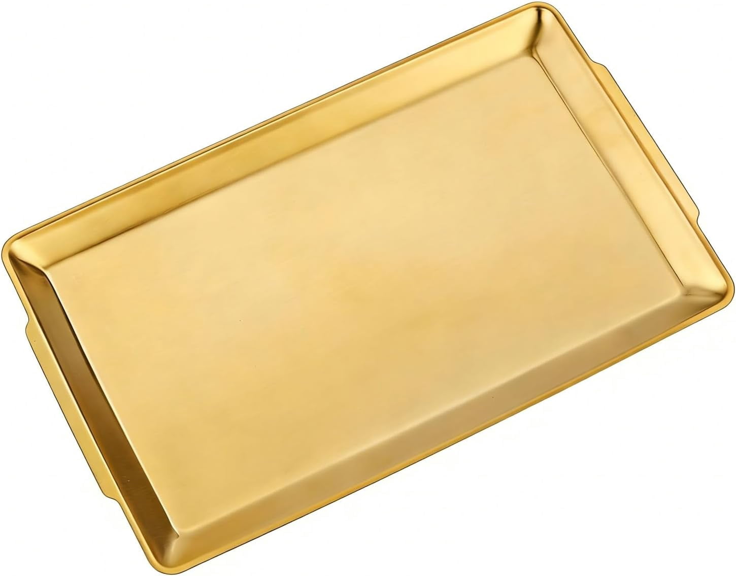 16.3"x11" Large Stainless Steel Serving Platters, Heavy-Duty ...
