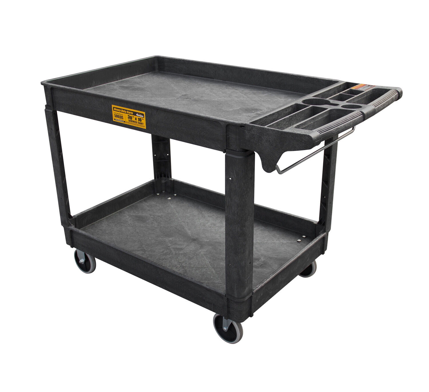 16*30 Inch Polypropylene Service Cart Heavy Duty 500 lbs Tools ...