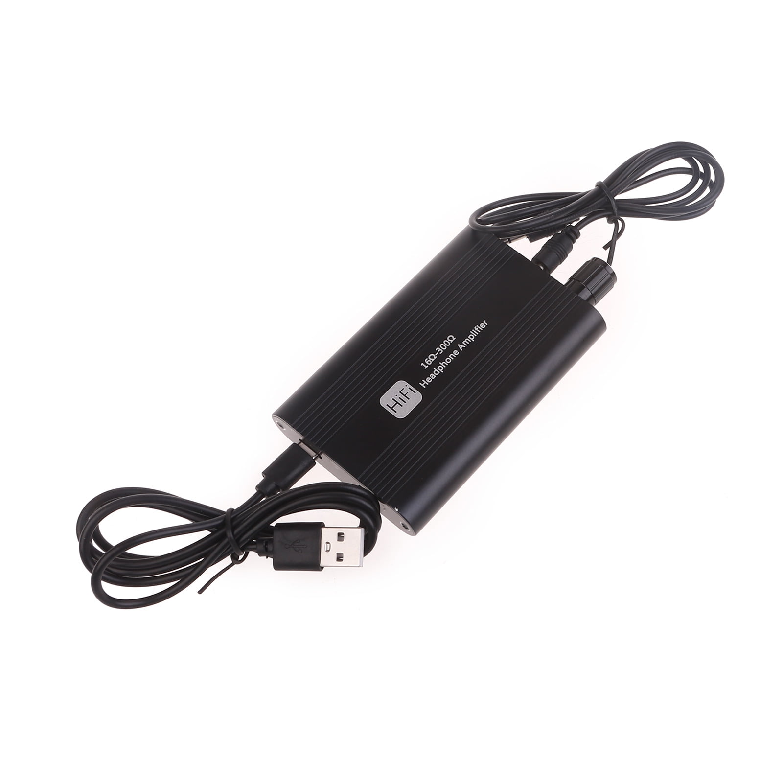 16-300ohm Headphone HiFi Headphone Amplifier 3.5mm Input and Output for Various Headsets Laptops ...