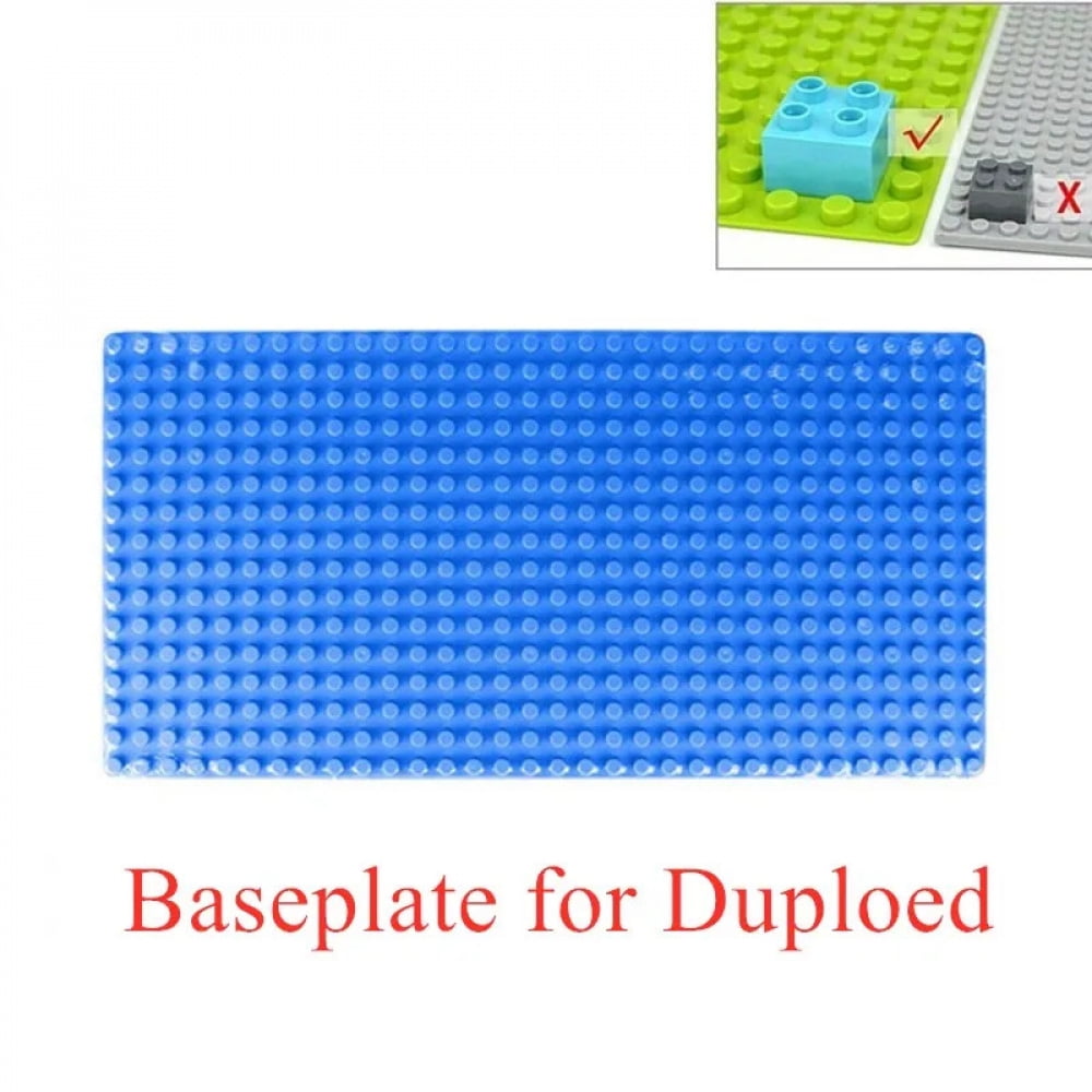 16*32 Dots DIY Large Baseplate Accessories Building Blocks Toys ...