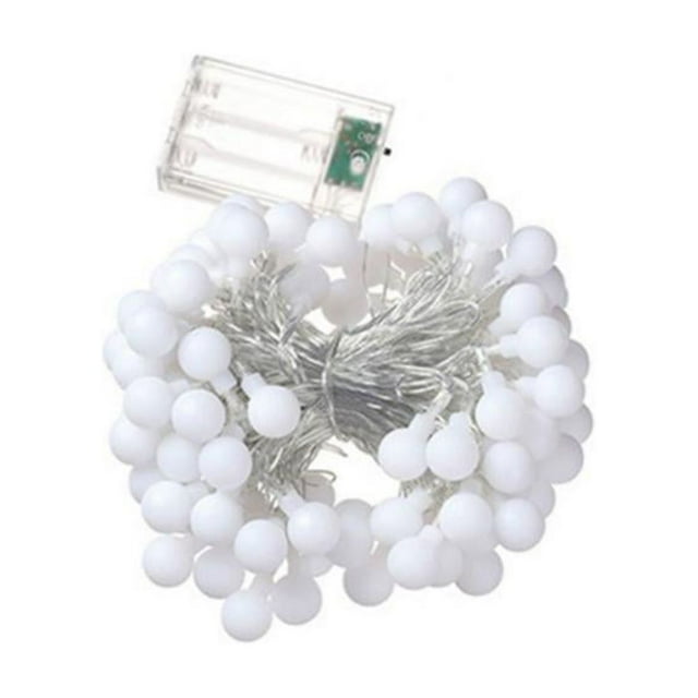 16.4 FT 50 LED Battery Operated Globe Ball, Fairy String Lights Decor ...