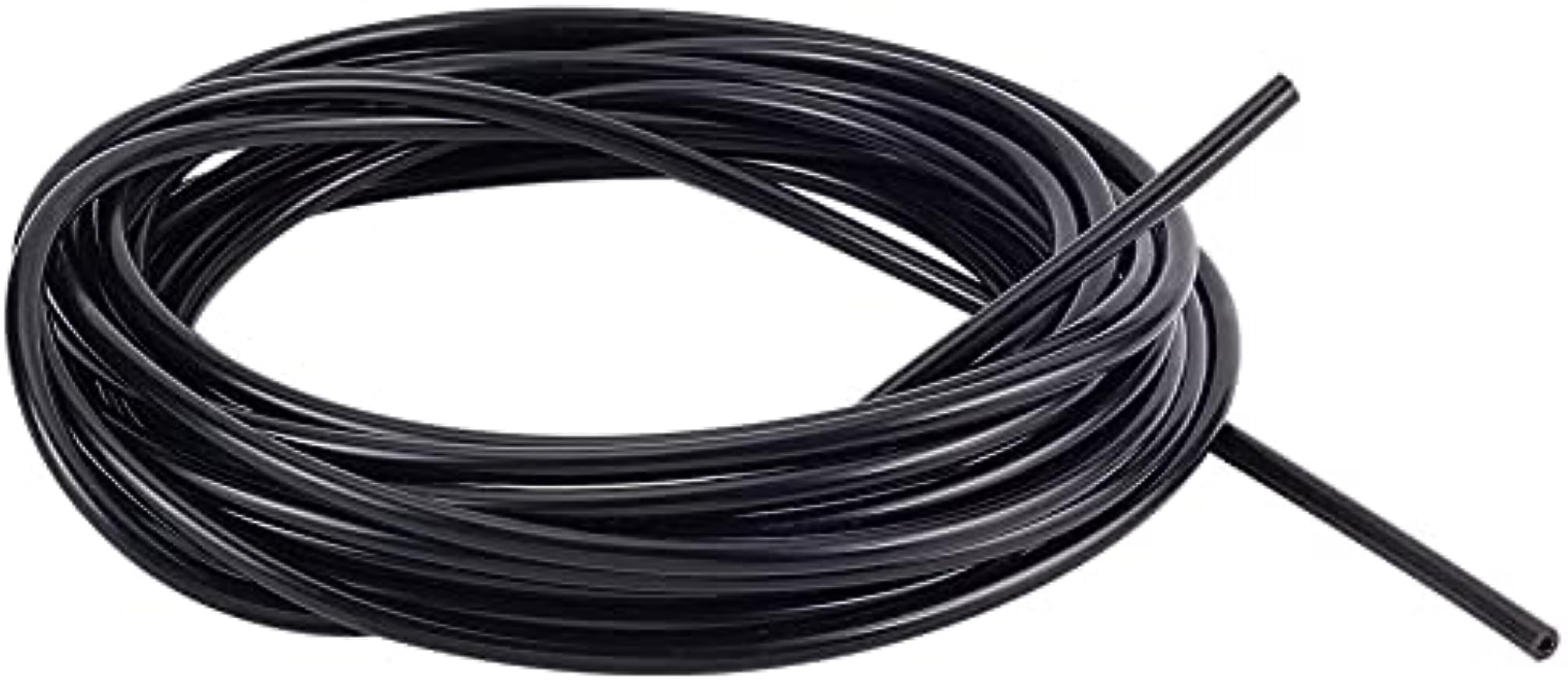 16.4 Feet Black Vacuum Hose 5/32inch(4mm) High Temperature Silicone ...
