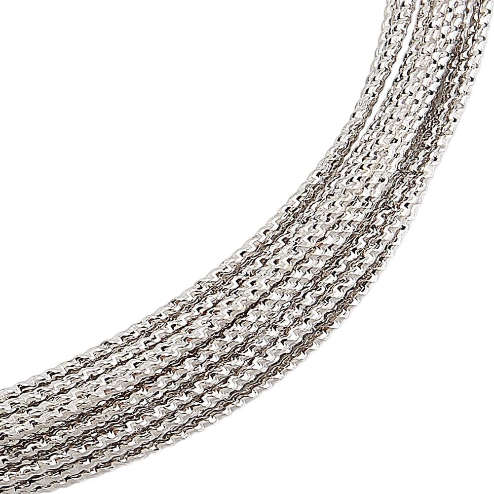 16.4 Feet/Roll Platinum Copper Wire 1 mm Flexible Metal Craft Wire ...