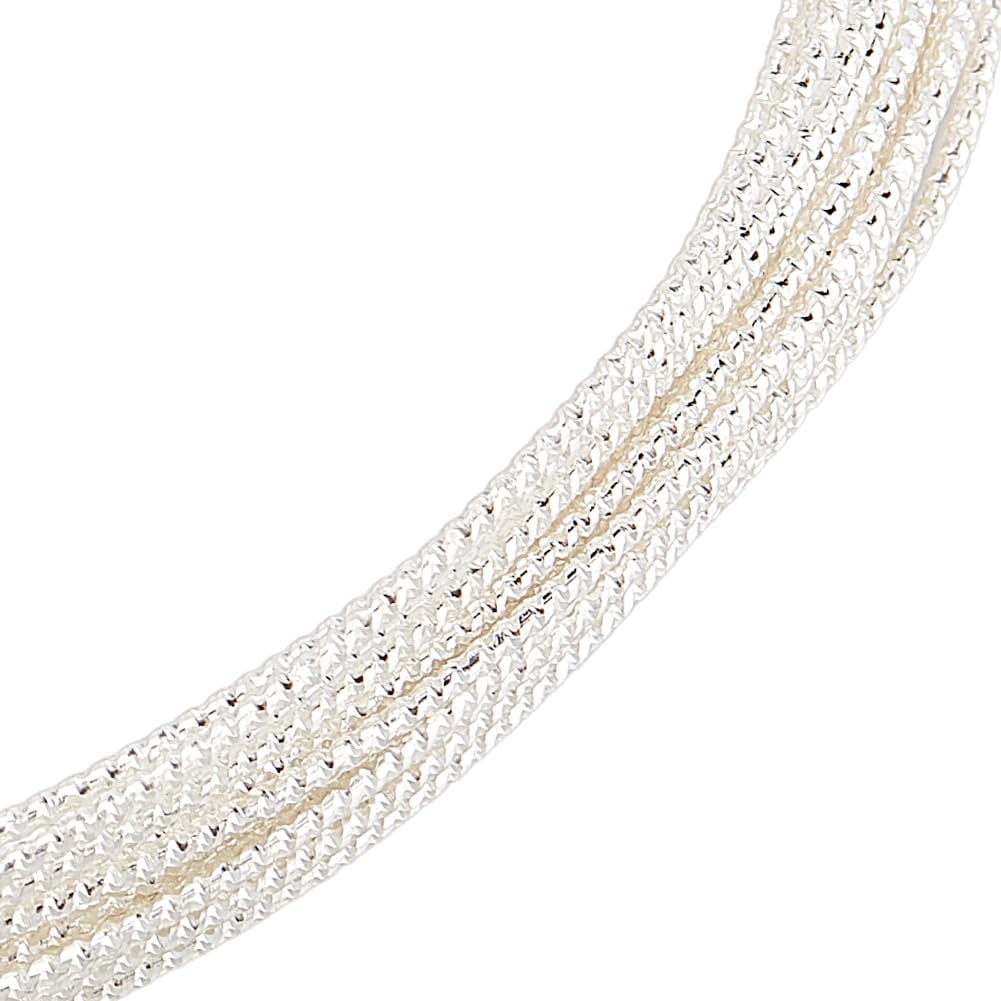 16.4 Feet/Roll Silver Copper Wire 1 mm Flexible Metal Craft Wire Round ...