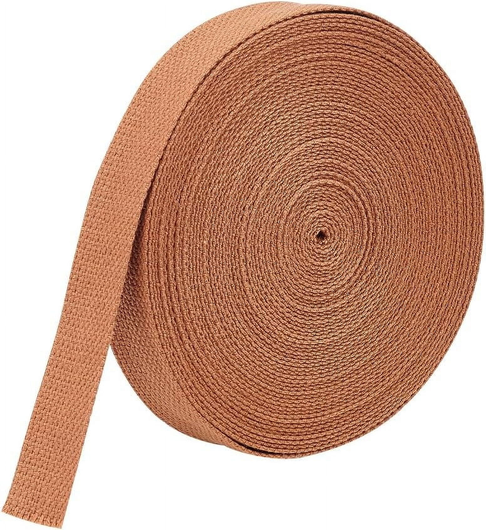 16.4 Yards/15M Polycotton Cotton Webbing 1 Inch/2.5cm Wide Flat Fabric ...