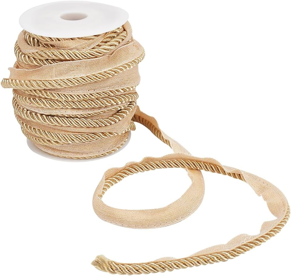 16.4 Yards Twist Lip Cord Trim 5/8 Inch Polyester Twist Cord Trim ...