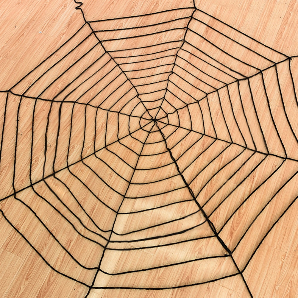16.4 feet Spiderweb Spider Webs Halloween Decorations Large Spider Web ...