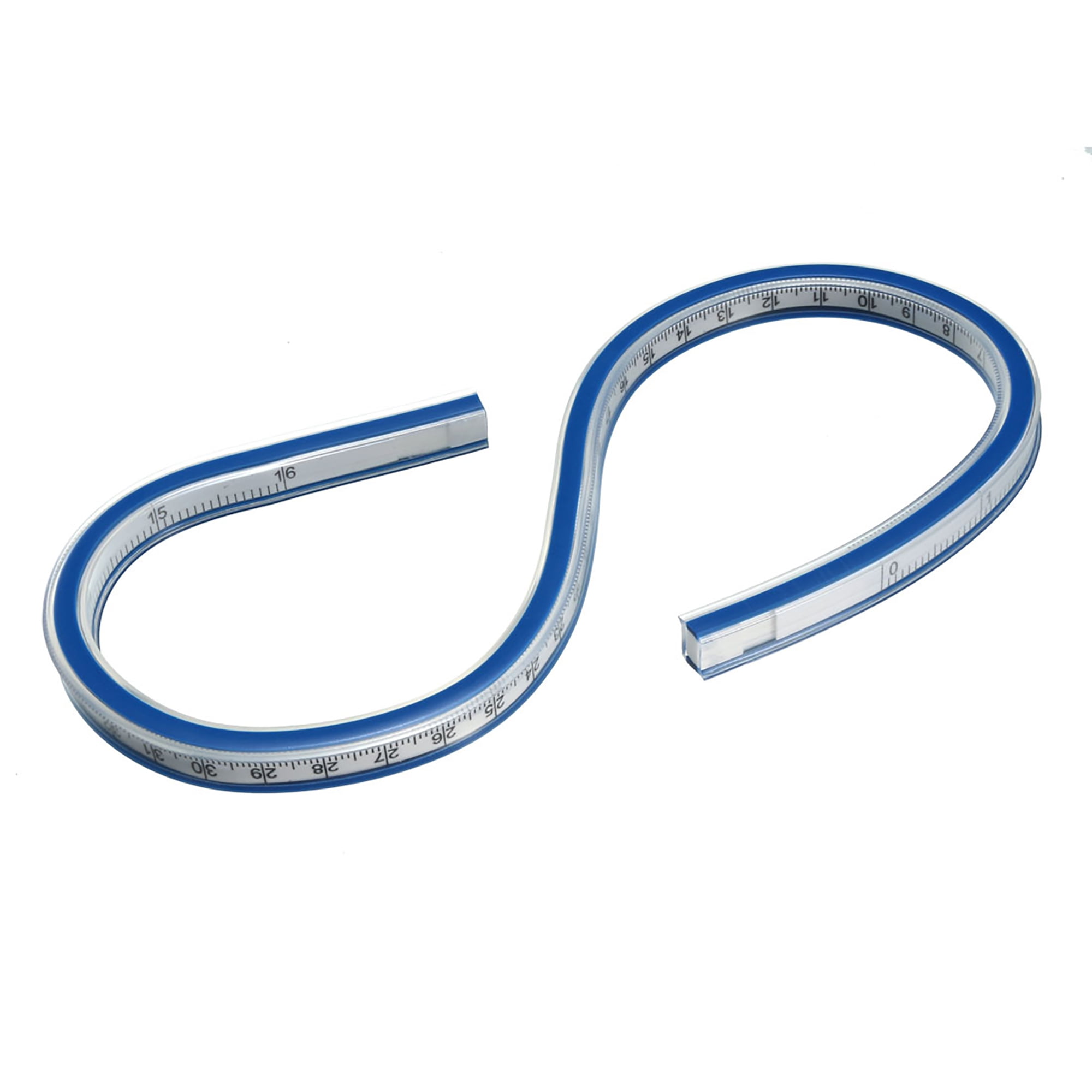 16" 40cm Curve Flexible Ruler for Engineering Drawing Garment Design ...