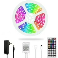 PROMOUNTS 80-inch LED Lights for TV, 16 RGB USB TV Light Strip with ...