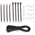16.4FT(5M) 4-Pin RGB LED Strip Extension Cable,LED Strips Connectors ...