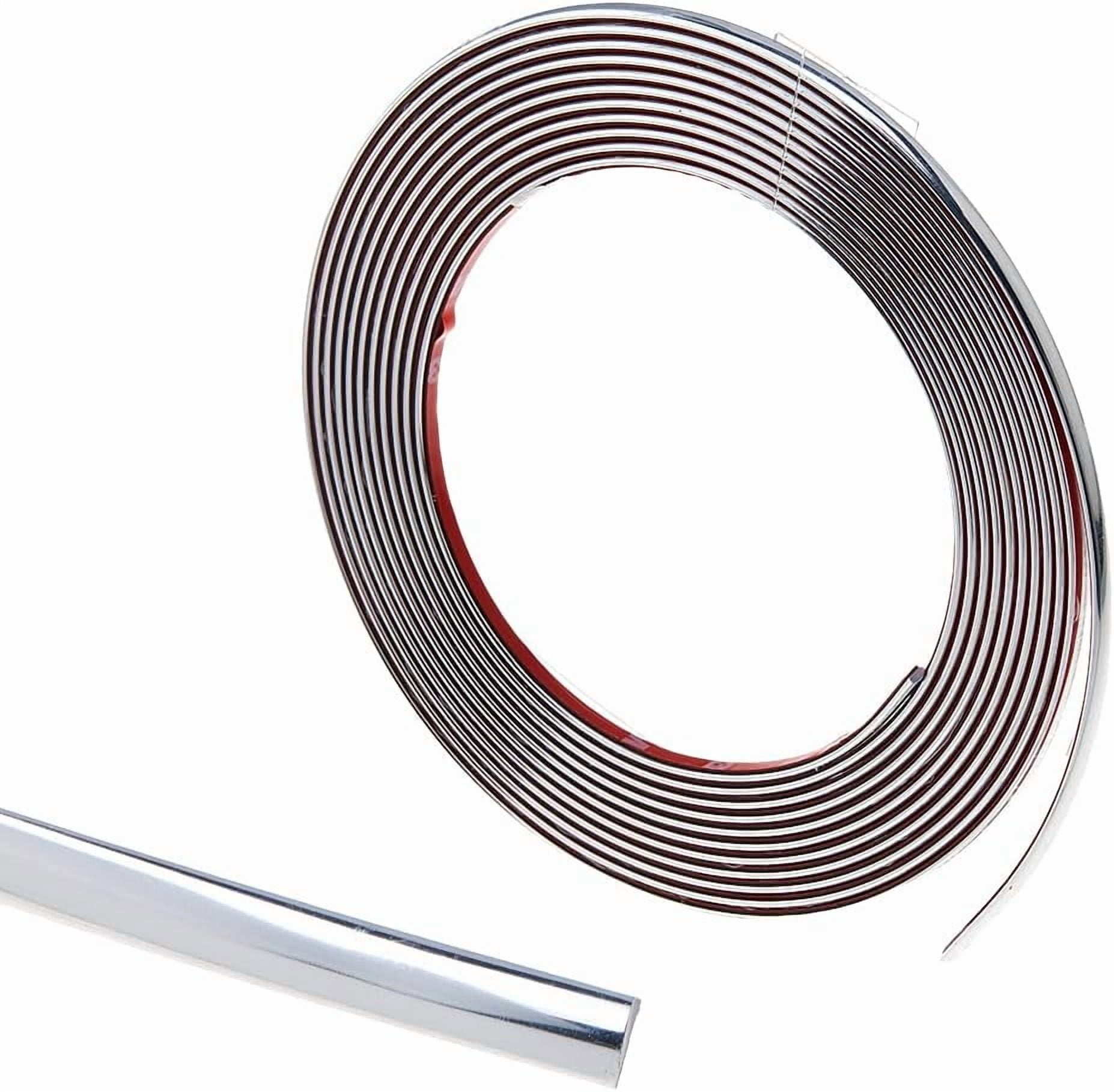 16.4ft Peel and Stick Trim 6mm Width Molding Trim for Walls Waterproof ...