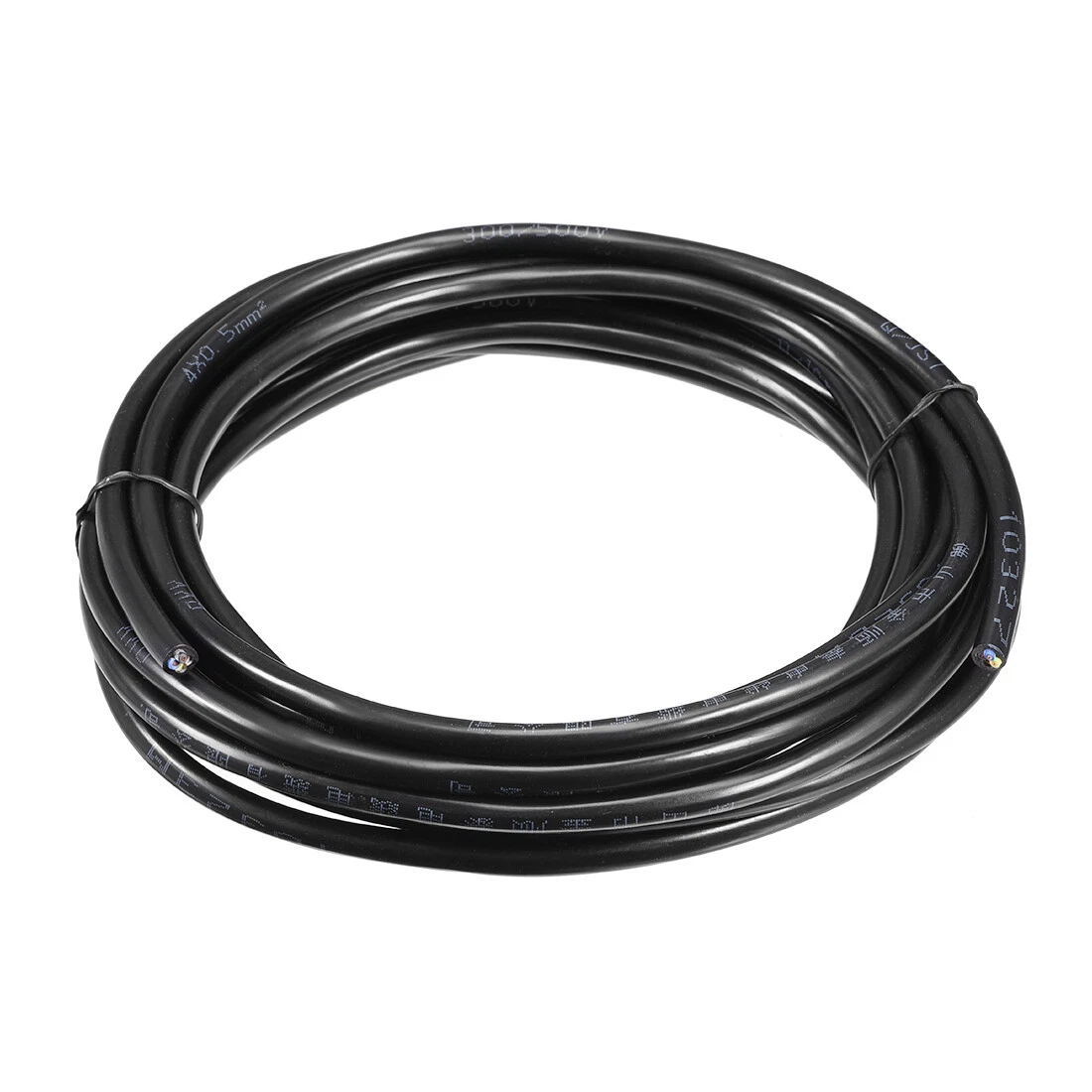 16.4ft RVV Wire Cable Extension Cord Copper Wire Conductor 4 Core 20 ...