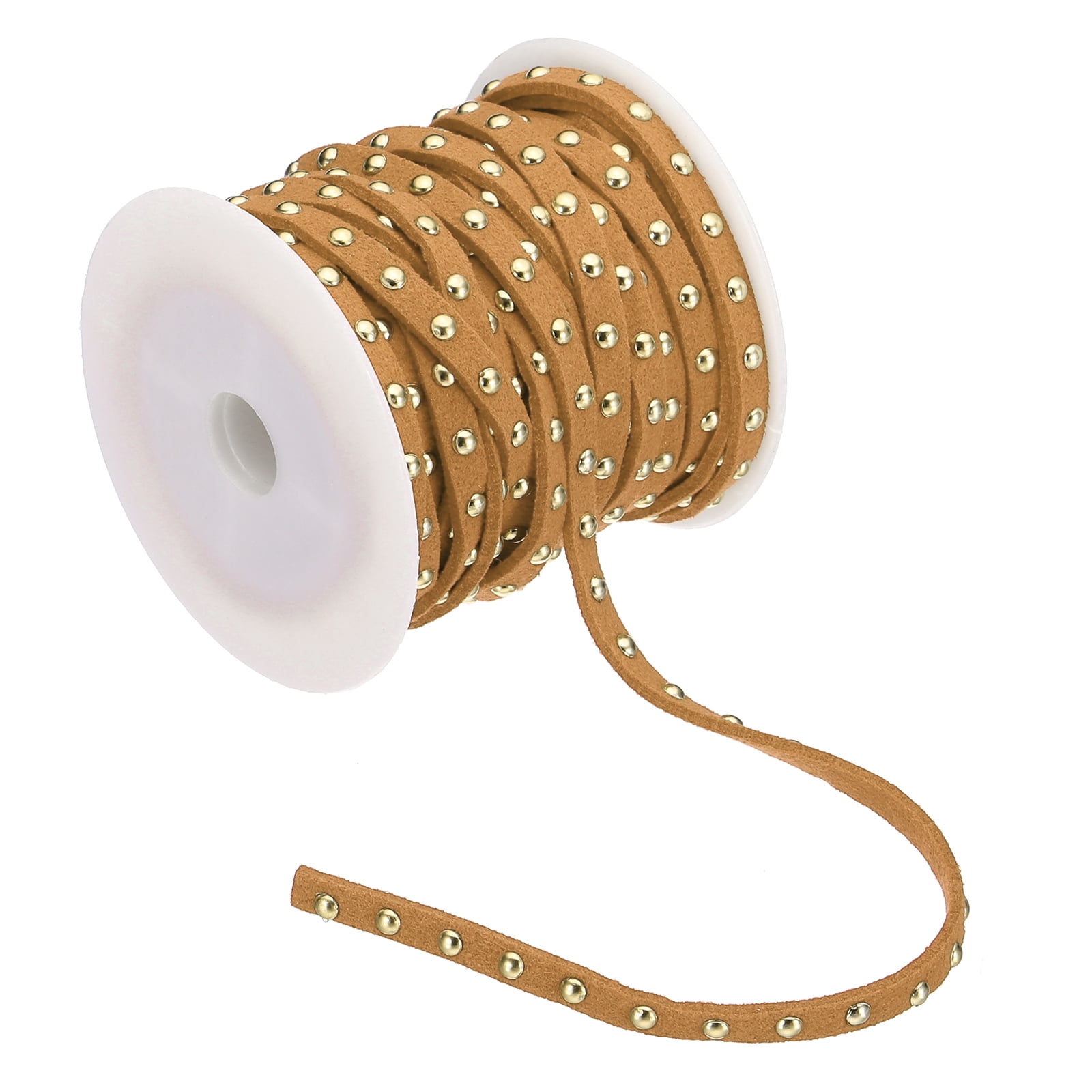 16.4ft Studded Faux Suede Cord Rope for Jewelry Making 5mm Micro Fibre ...