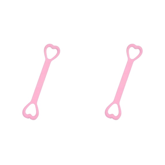 16.5" 2Pcs Figure 8 Resistance Band with Handles – Elastic Exercise ...