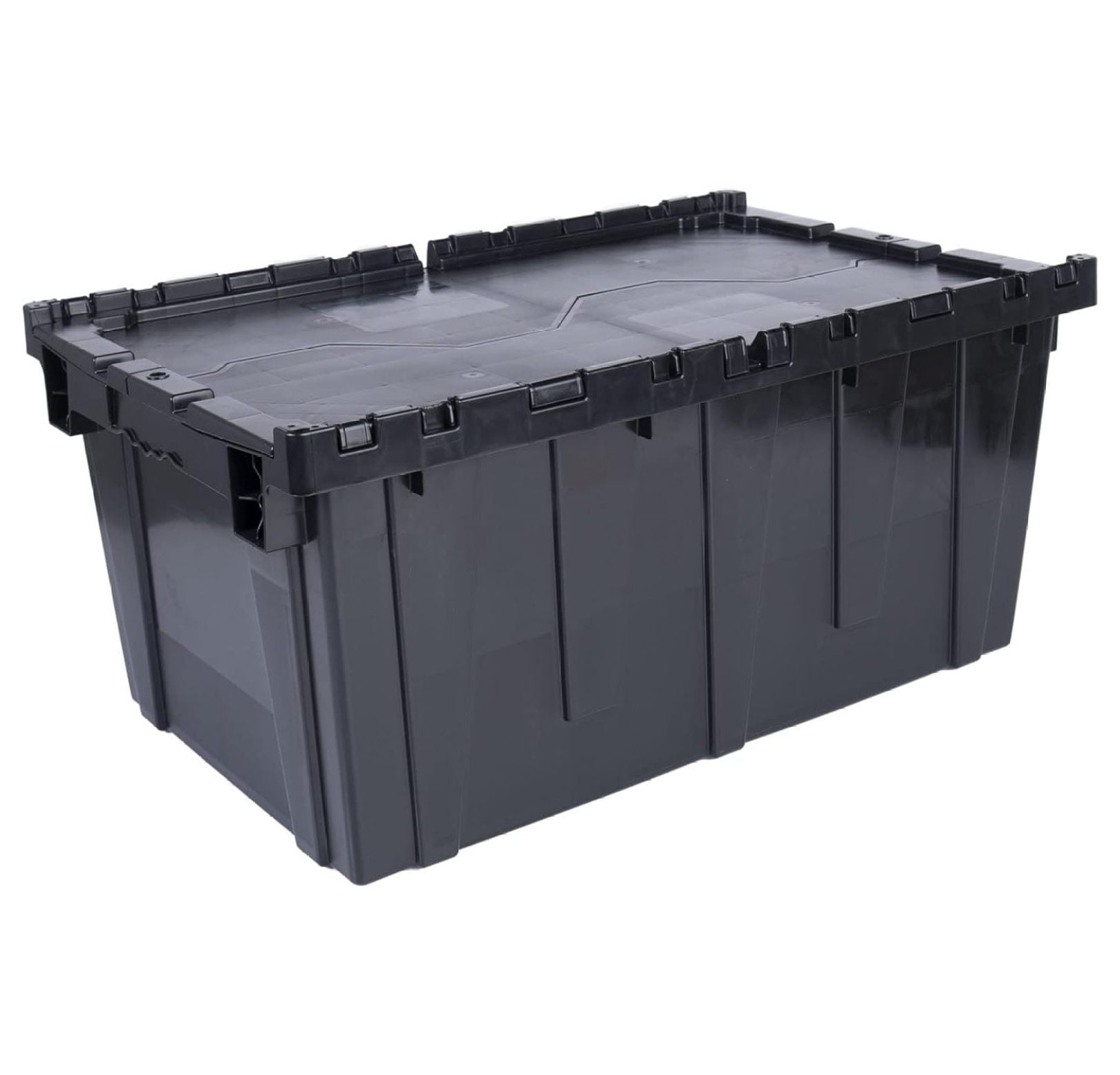 16.5 Gallon Top Tote Storage Container (Pack of 6), Industrial Plastic ...
