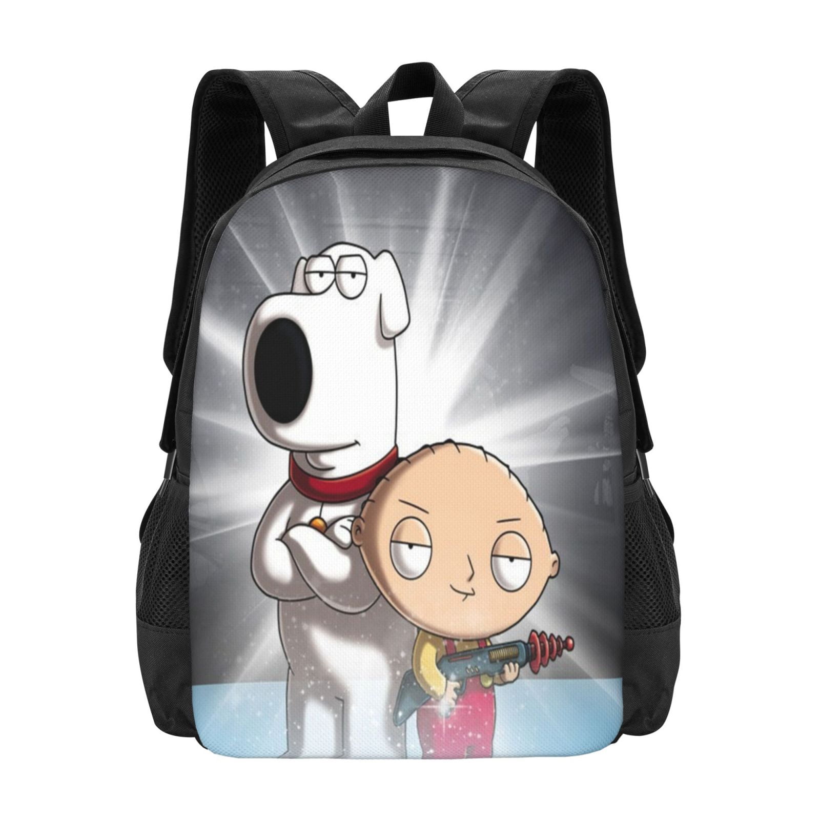 16.5In Fam-ily Guy Backpack Bookbag Travel Laptop Bag Daypack for ...