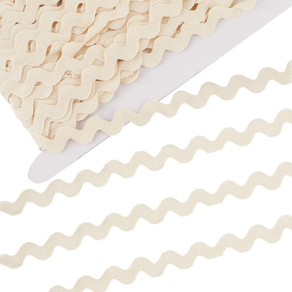 16.5 Yards Cotton Rick Rack 5/8 inch RIC Rac Trim Rickrack Lace Wave ...