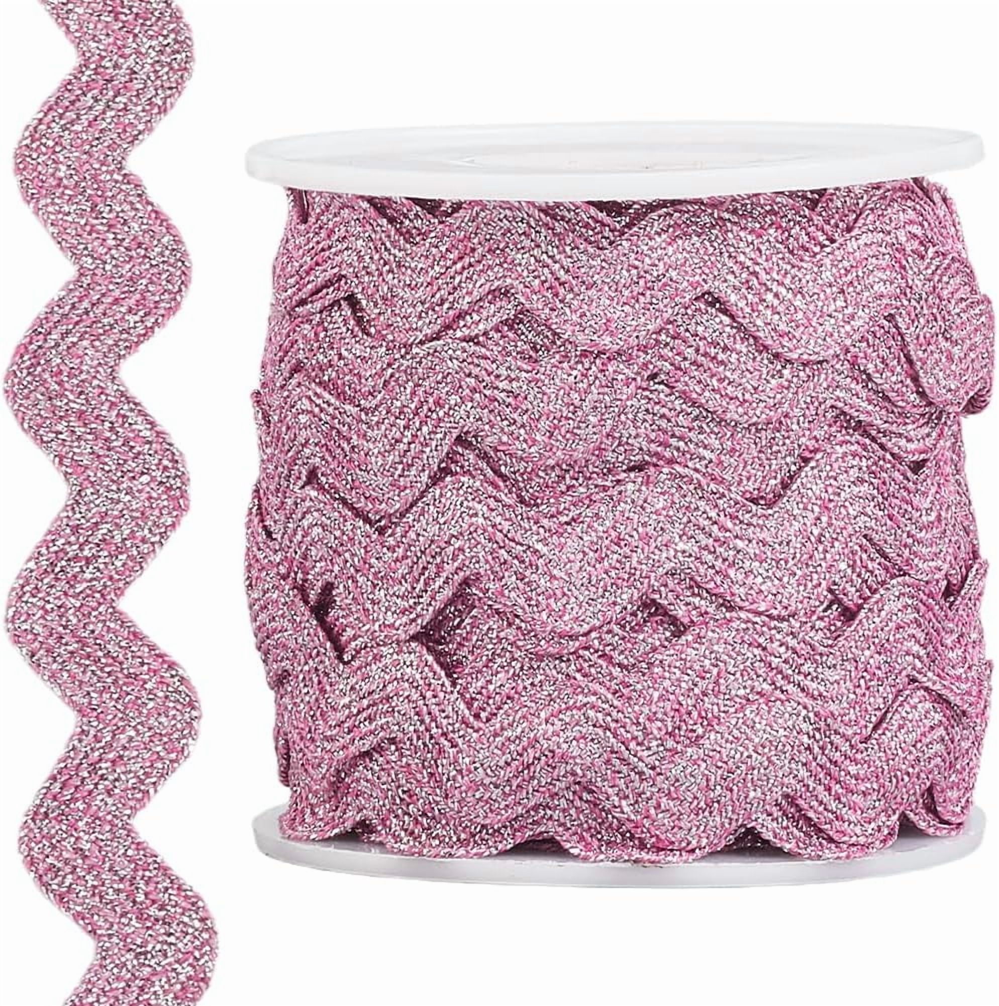 16.5 Yards Metallic Rick Rack 0.6 Inch Glitter RIC Rac Trim Christmas ...