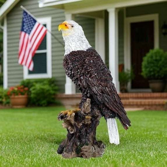 16.54 Inch Tall Decorative Bald Eagle Statue,Pacific Giftware American ...