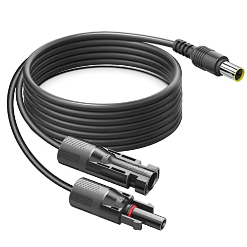 16.5Ft Solar to 8mm Adapter Extension Cable Compatible Jackery/Anker ...