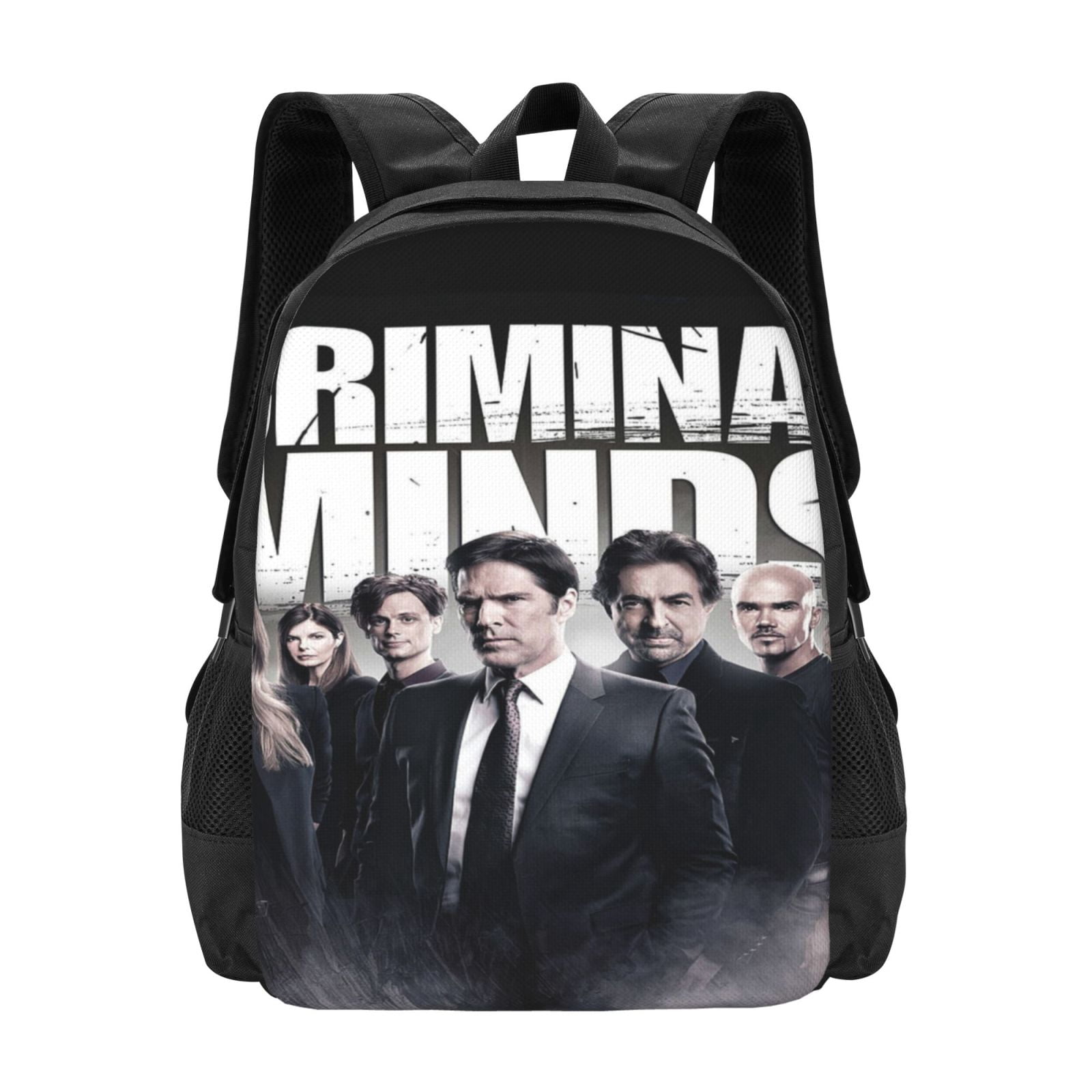 16.5IN Criminal Minds Backpack 3d Graphics Travel Casual Laptop ...