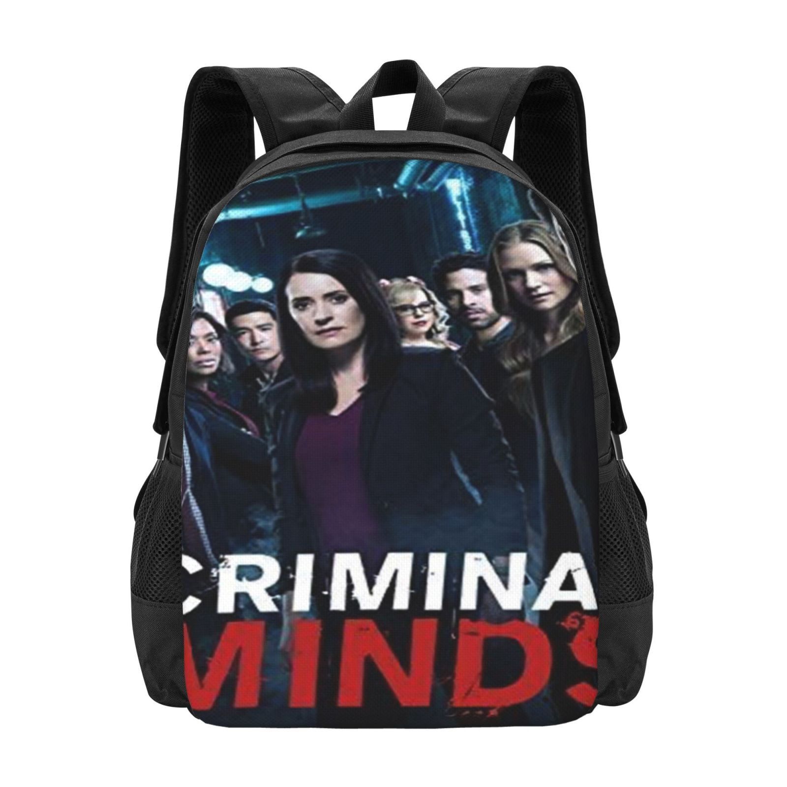16.5IN Criminal Minds Backpack 3d Graphics Travel Casual Laptop ...