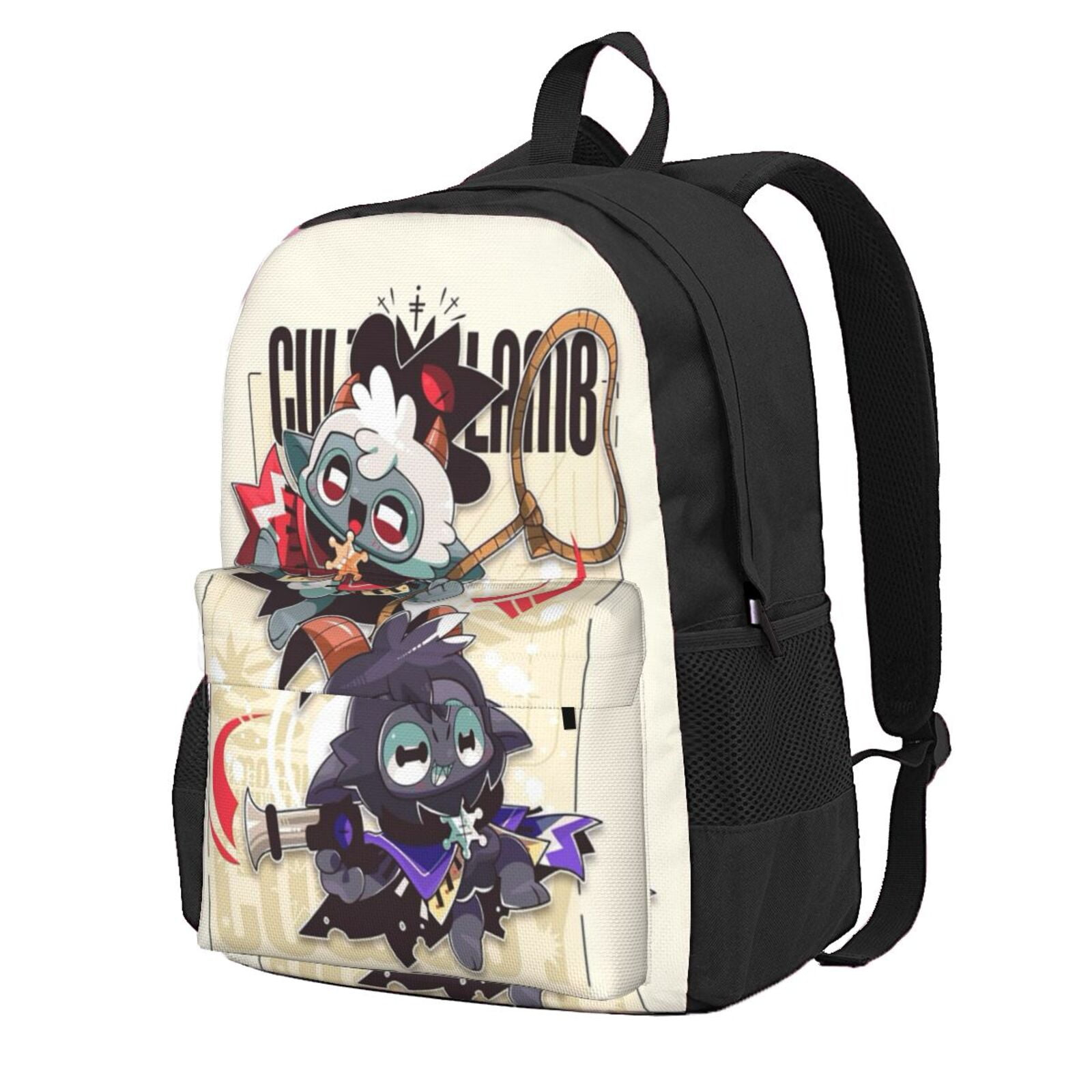 16.5IN Cult of the Lamb Backpack Large Capacity Rucksack Trave Laptop ...