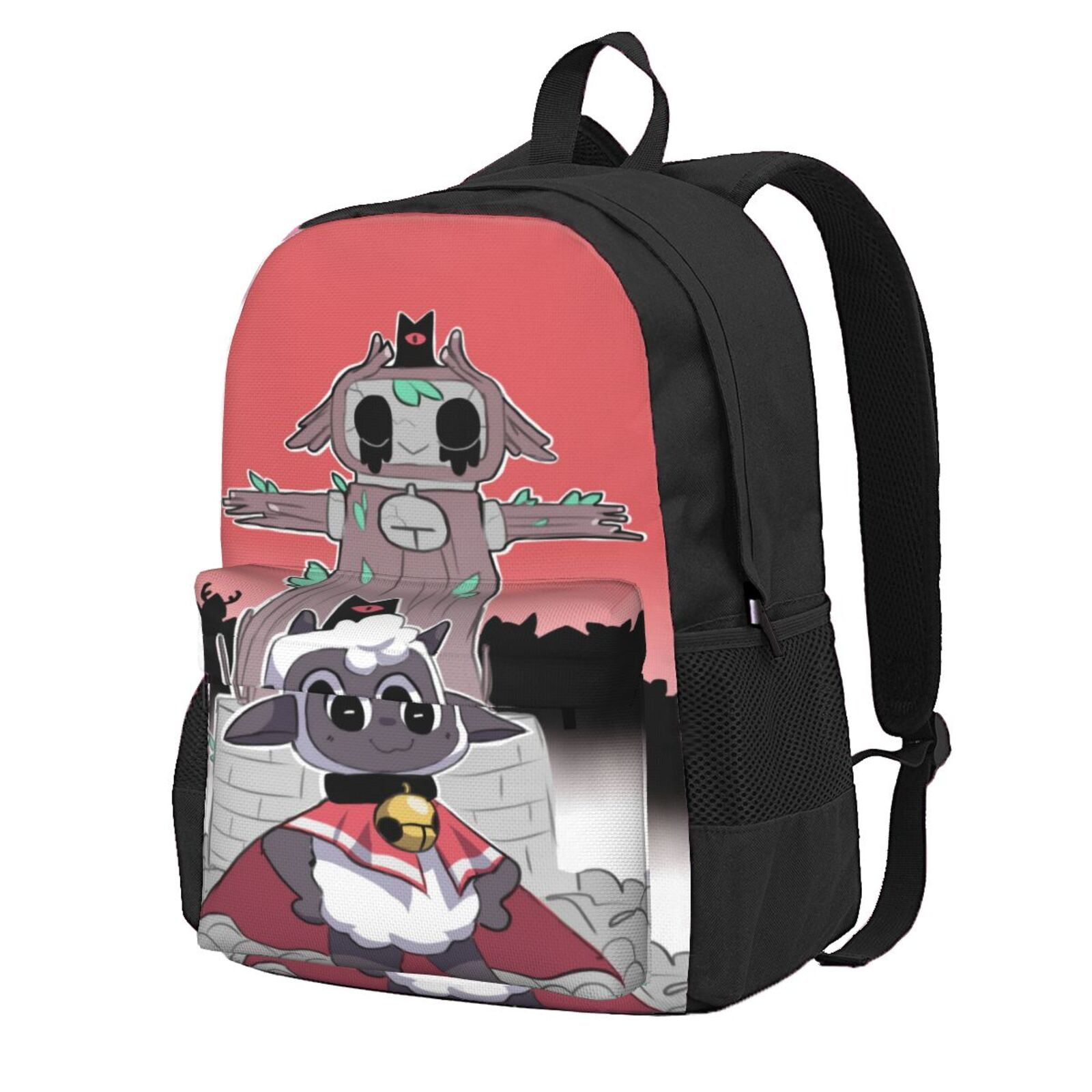 16.5IN Cult of the Lamb Backpack Large Capacity Rucksack Trave Laptop ...