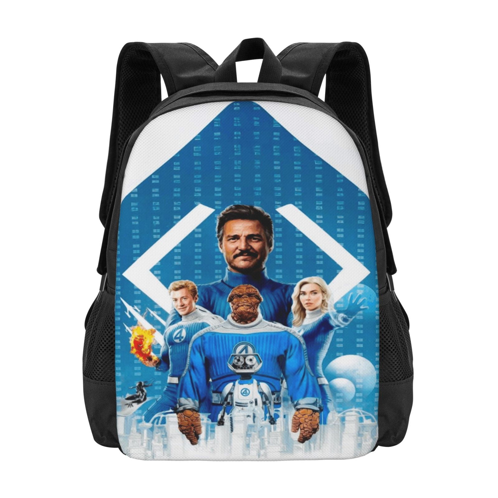 16.5IN Fantas-tic F-ou Backpack 3d Graphics Travel Casual Laptop ...